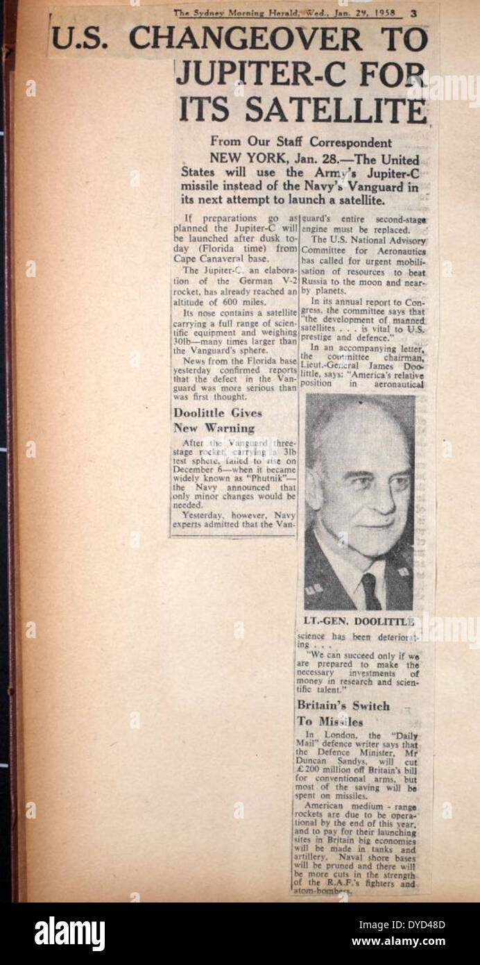 This photograph captures General Jimmy Doolittle, known for leading the ...