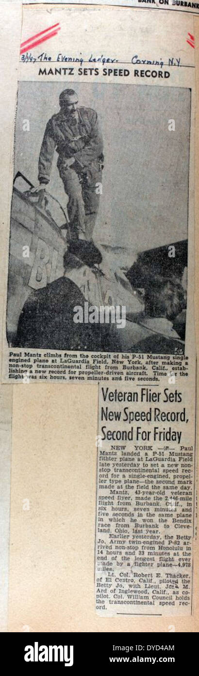 Paul Mantz, a renowned aviator and Hollywood stuntman, is featured in ...