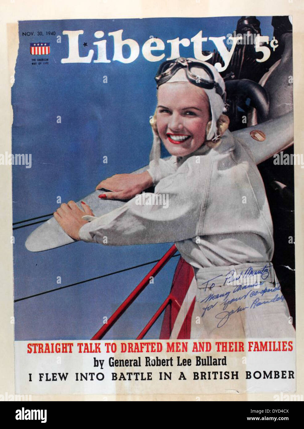 The AL-34B Paul Mantz Album photo highlights renowned Hollywood stunt ...