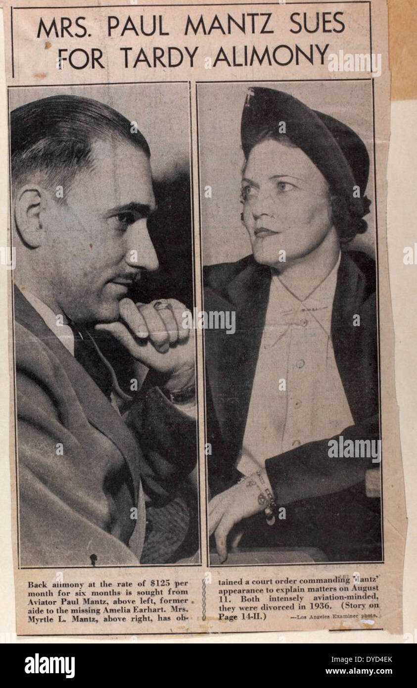 Paul Mantz, a renowned aviation pioneer and stunt pilot, is captured in ...