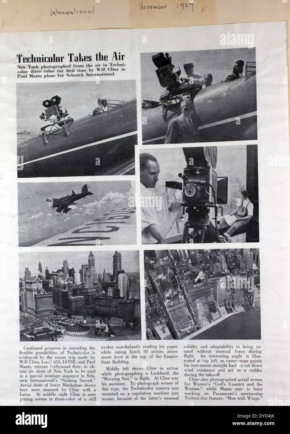 This photo captures Paul Mantz’s Lockheed 8A Sirius, NC117W, a ...