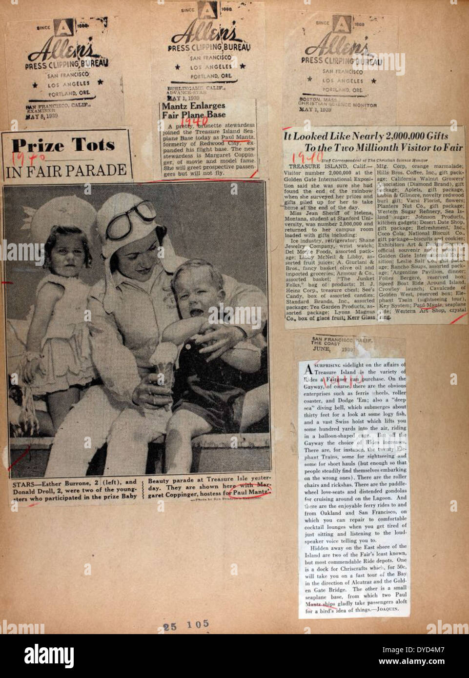 This photo from the Paul Mantz album showcases the famous Hollywood ...