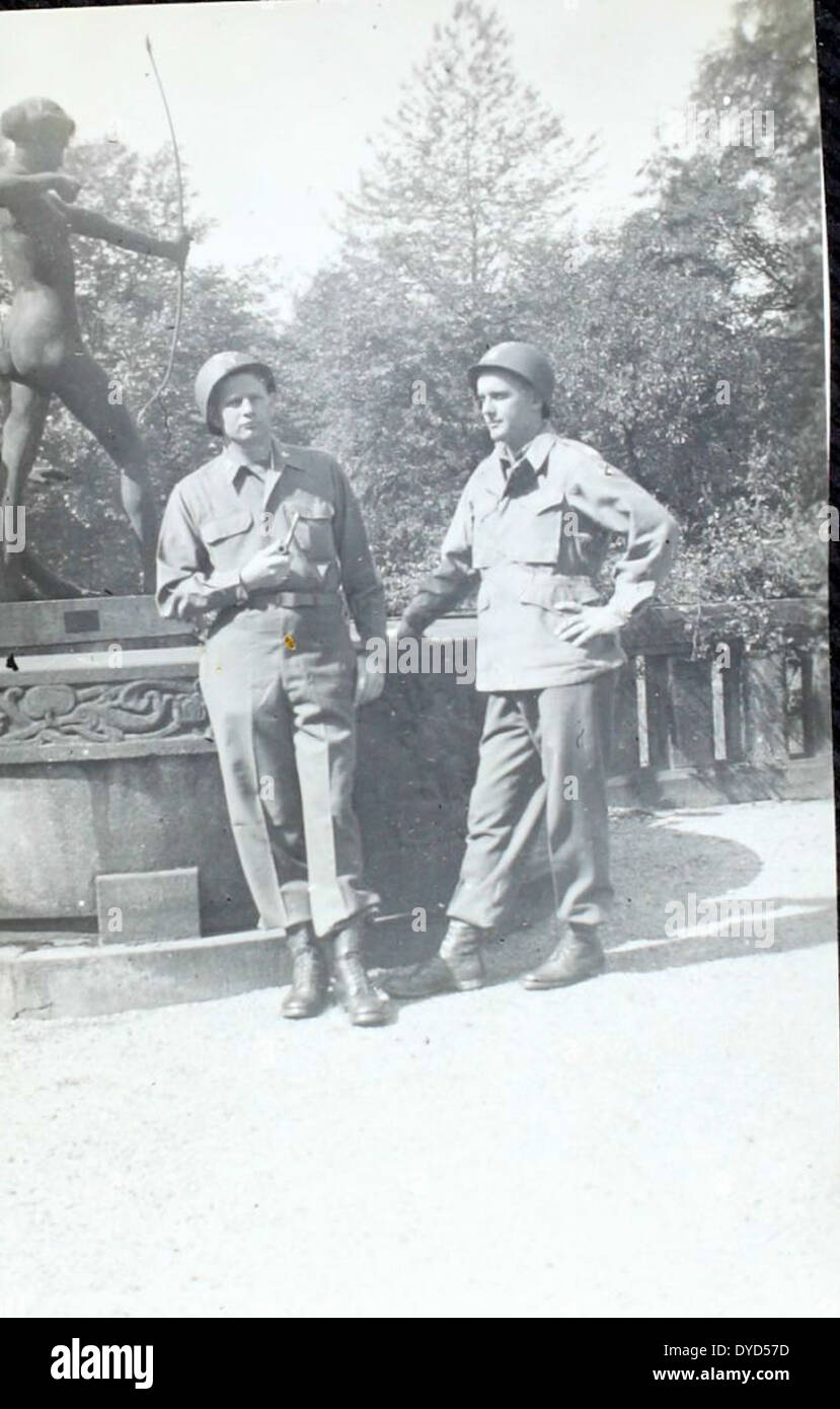 This image from the Hatchard album captures the 94th Infantry Division ...