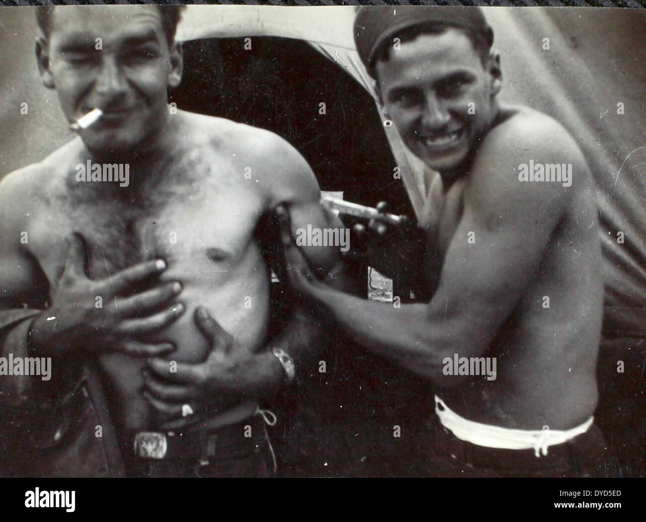 This photo from James Hatchard's album depicts the 94th Infantry ...
