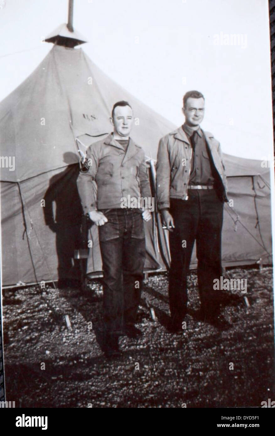 This photograph shows the 94th Infantry Division during World War II ...