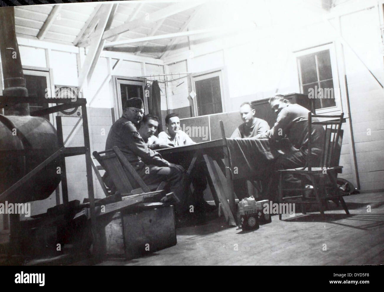 A photograph from the Hatchard Album showing the 94th Infantry Division ...