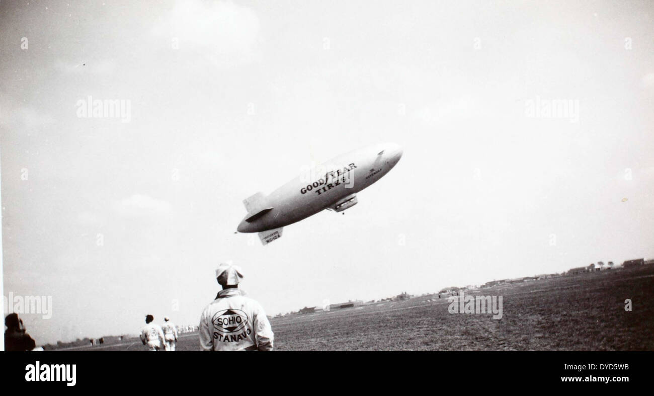 The Dunkel Collection features an image of the Goodyear Blimp Defender ...