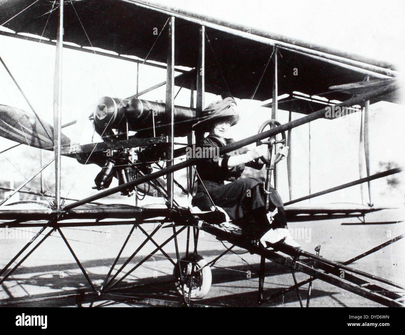 This image from Ray Fife's album shows early Curtiss aircraft models ...