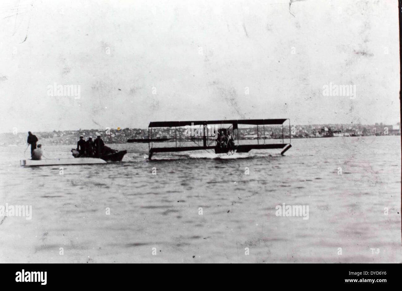 This photograph from the Ray Fife Album showcases the Curtiss Hydro ...
