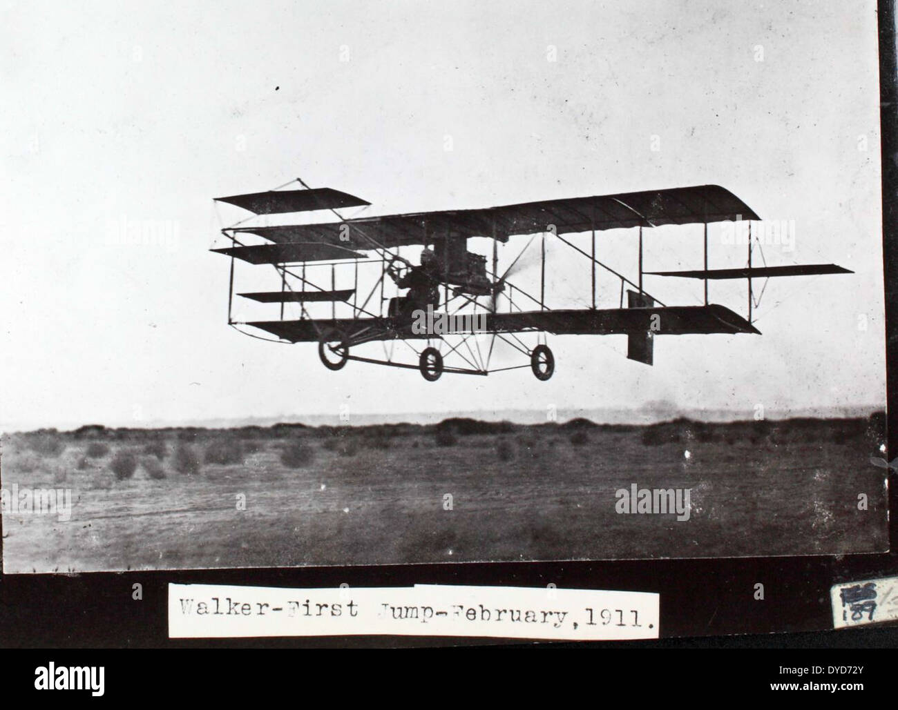 This photo from Ray Fife's album shows a Curtiss Hydro aircraft, a type ...