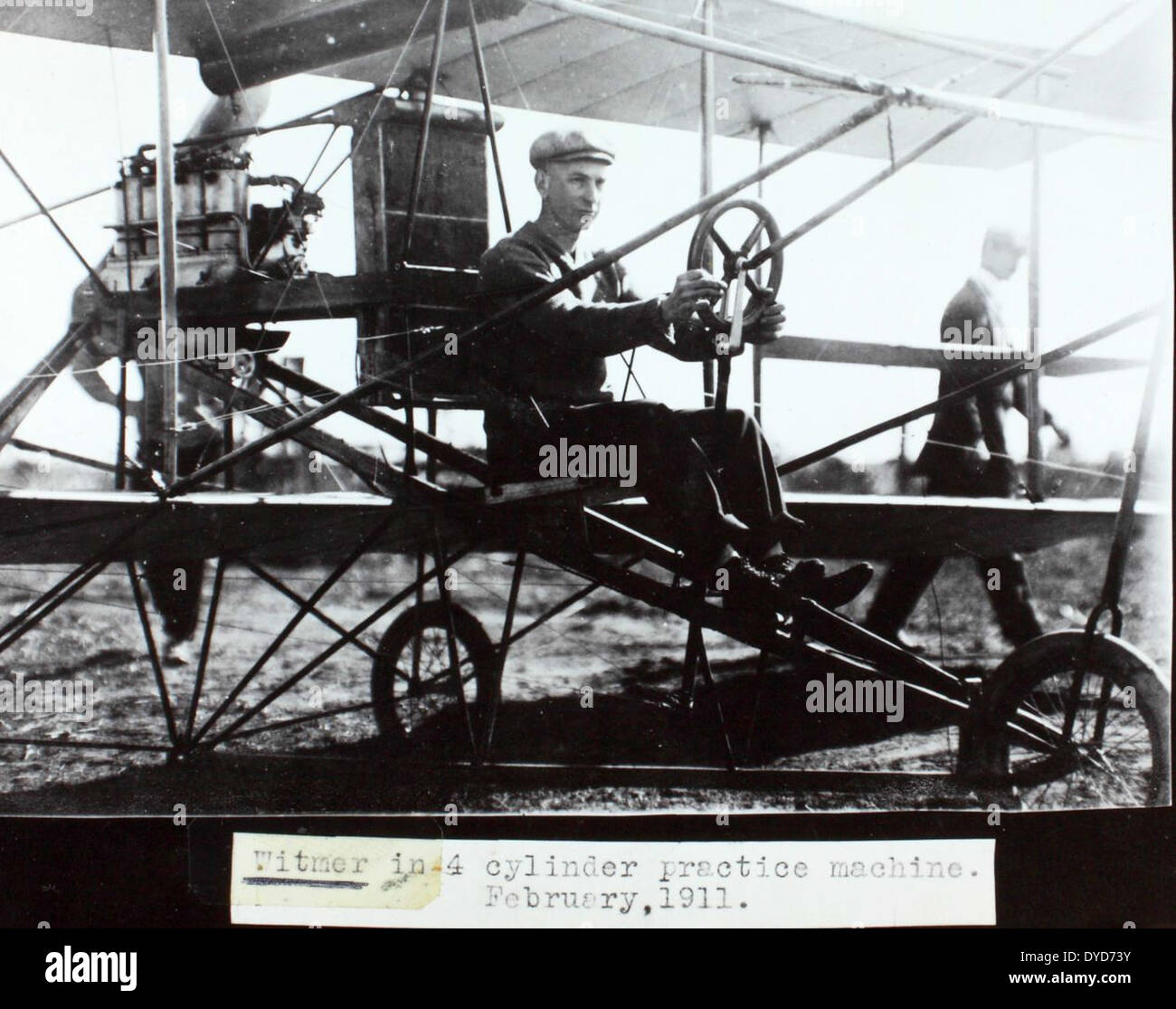 This photo from the Ray Fife album, showing C.C. Witmer and the Curtiss ...