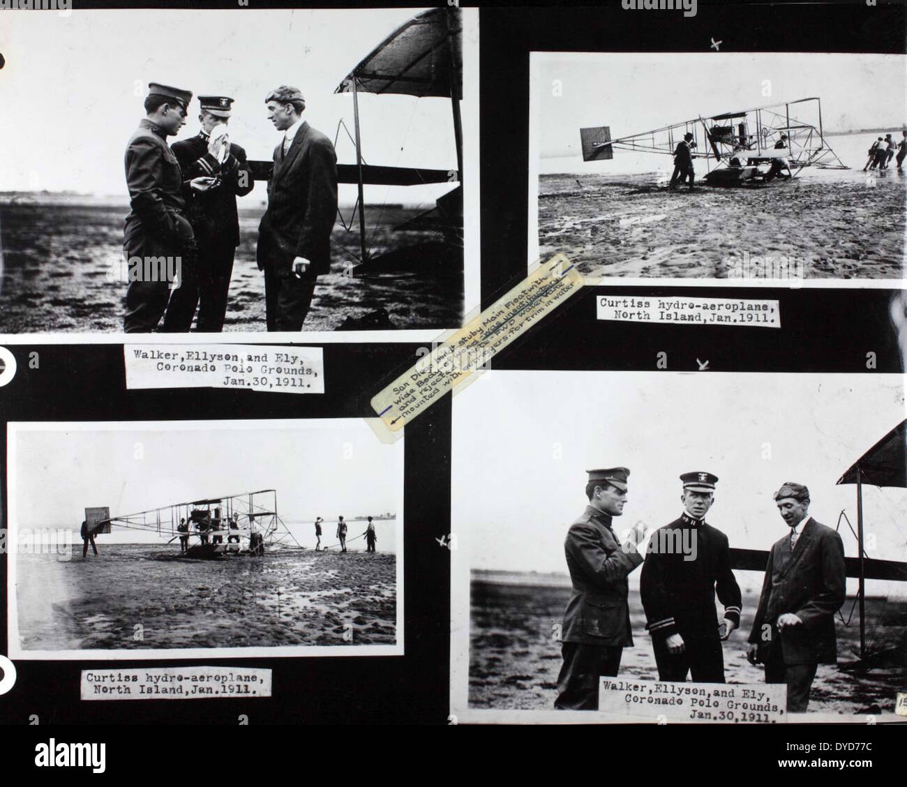 This image from Ray Fife's album showcases significant figures in early ...