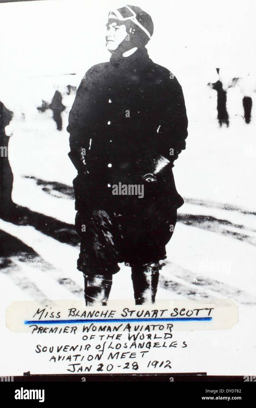 This photo from Ray Fife's album features aviators Betty Scott, Blanche ...