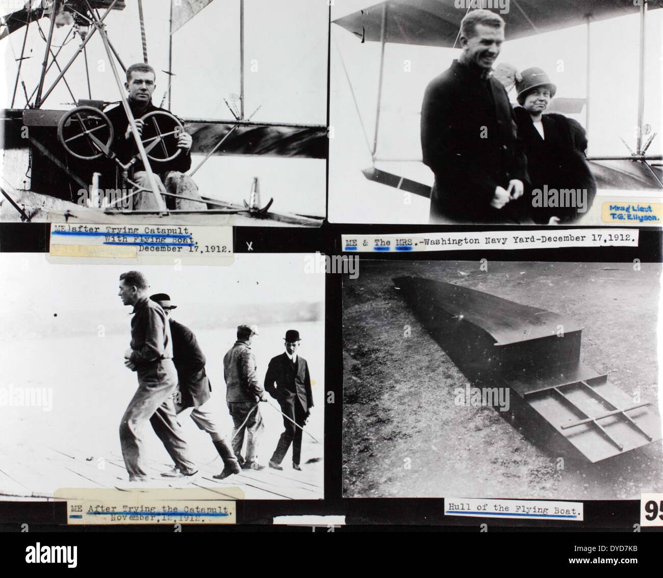 This image shows the Curtiss Hydro, Pusher, and Triad aircraft, which ...