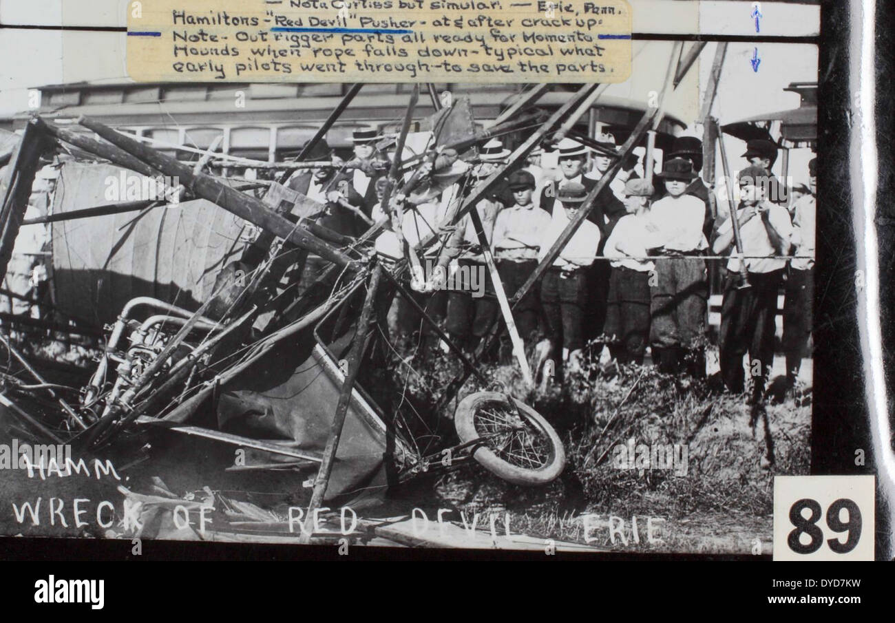 This image from Ray Fife’s album shows a Curtiss Hydro aircraft, known ...