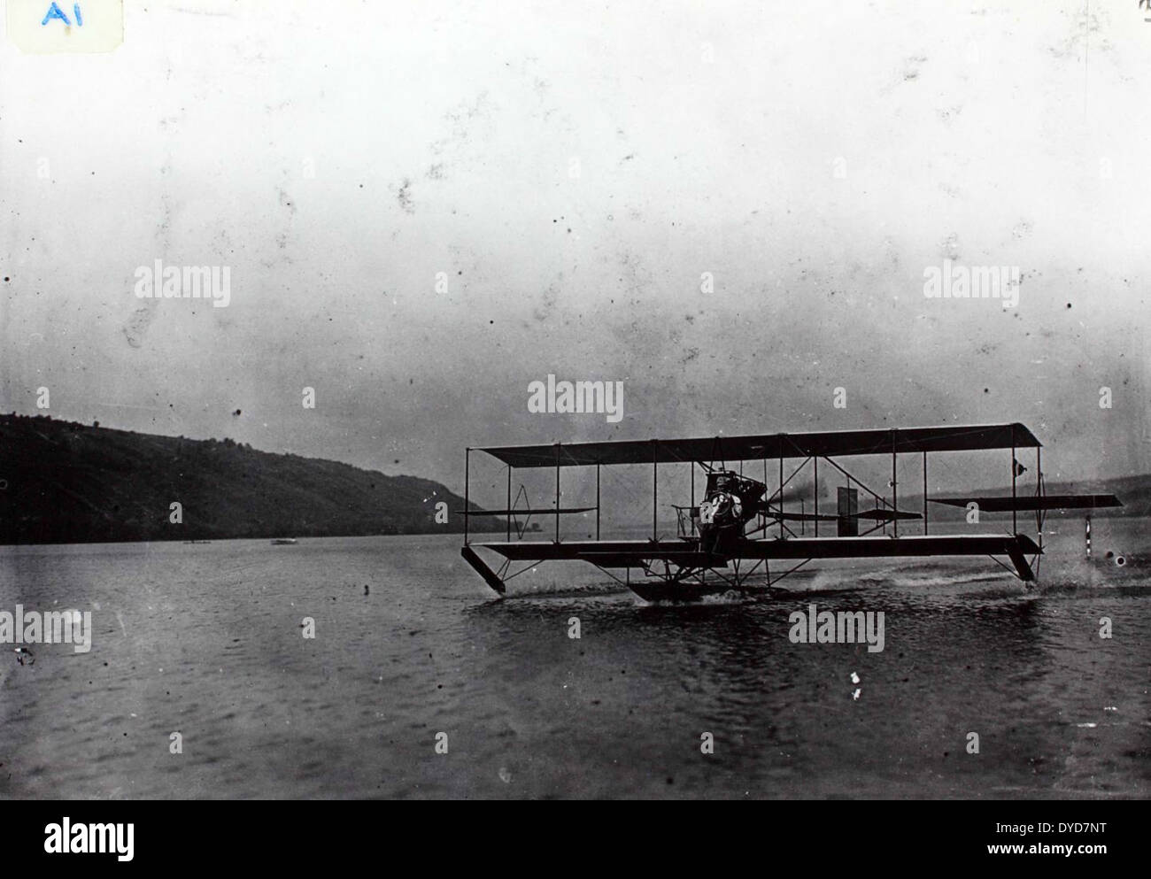 This photo from the Ray Fife Album features a Curtiss Hydro, a Curtiss ...