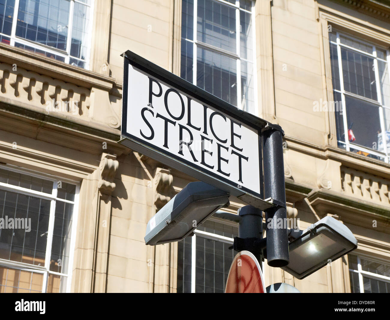 Police signs sign hi-res stock photography and images - Alamy