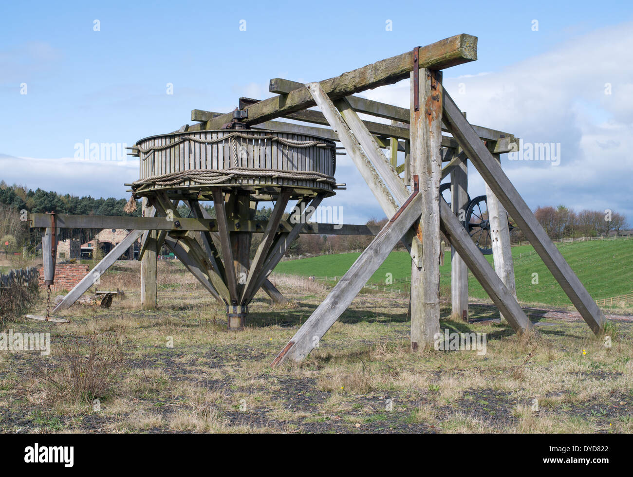 Mine headgear hi-res stock photography and images - Alamy