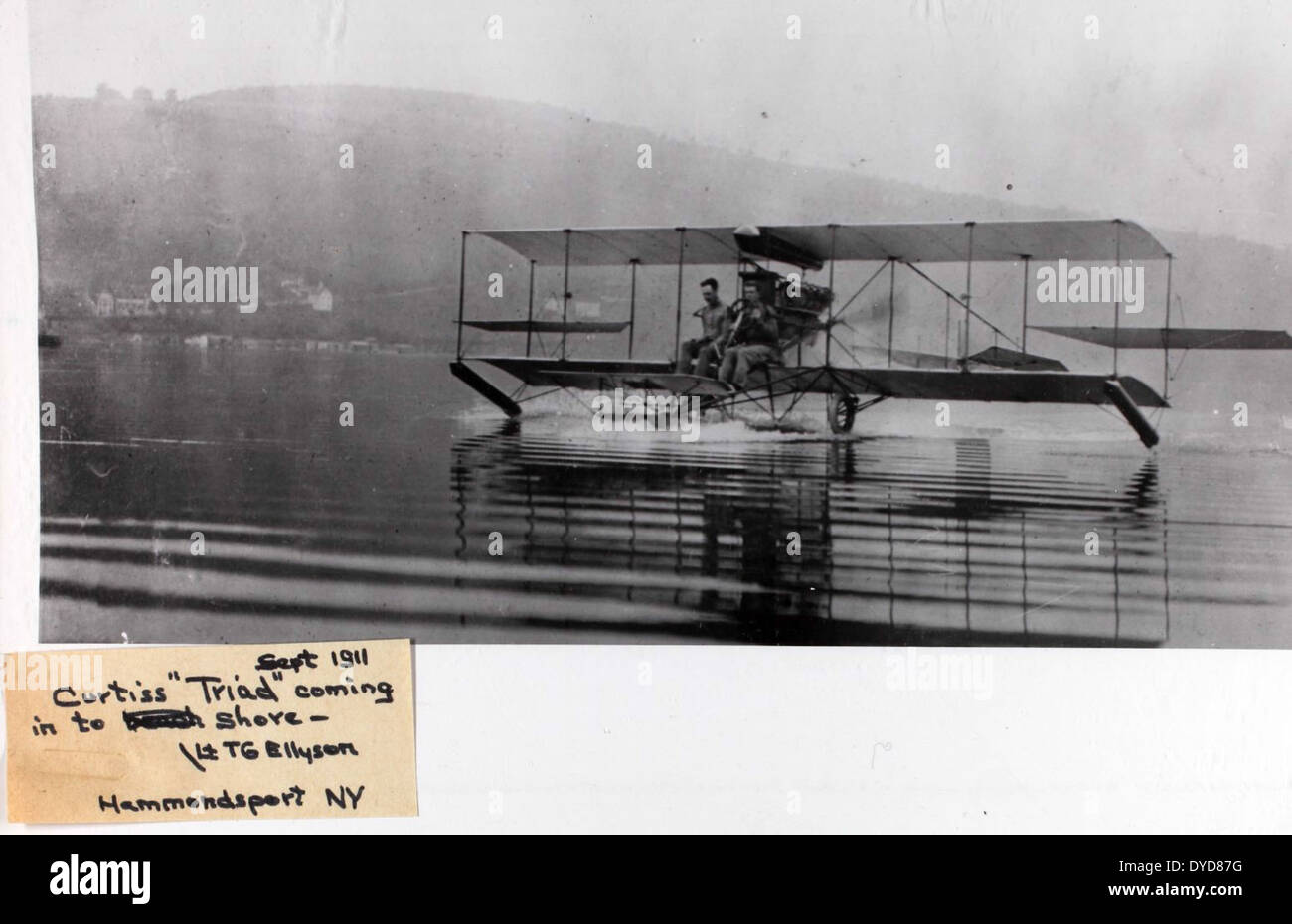 The Curtiss Pusher and Curtiss Triad were early aircraft designed by ...