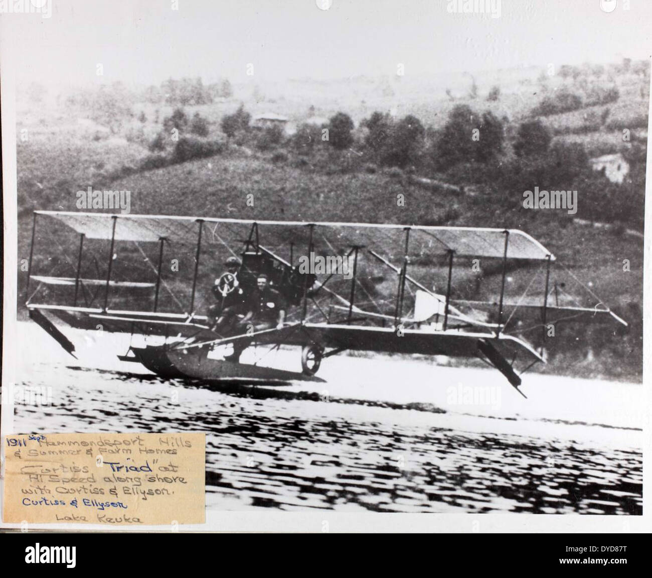 This image from Ray Fife’s album features the Curtiss Pusher and ...