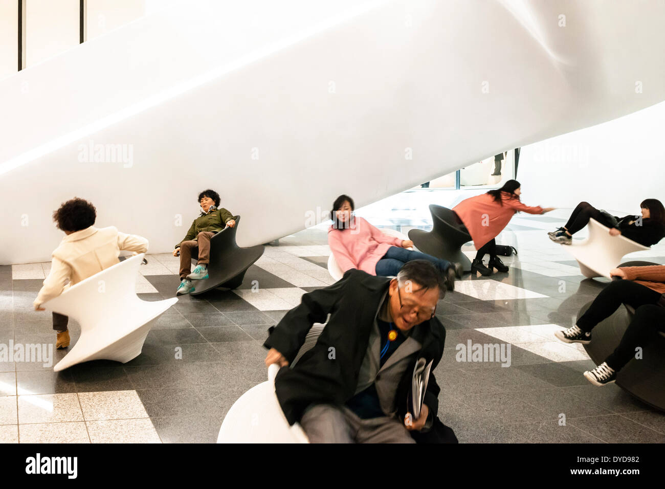 Dongdaemun Design Plaza (DDP), Seoul, Korea, South. Architect: Zaha ...