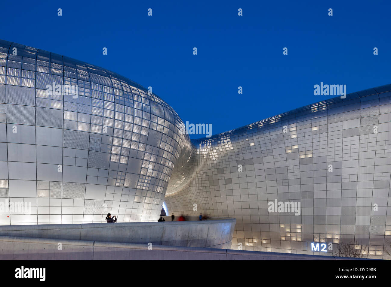 Dongdaemun Design Plaza (DDP), Seoul, Korea, South. Architect: Zaha ...