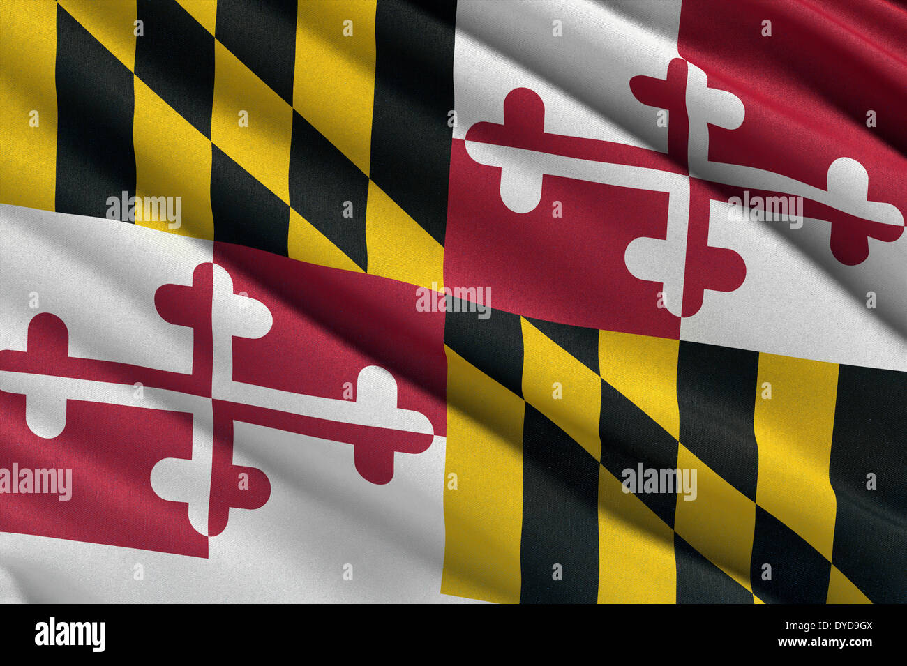 Maryland flag hi-res stock photography and images - Alamy