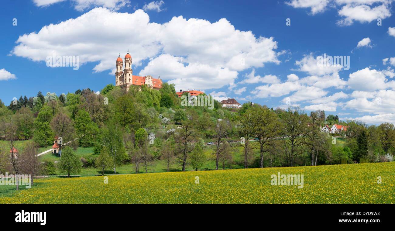 Pilgrimage Church of Schönberg, Ellwangen, Baden-Württemberg, Germany ...