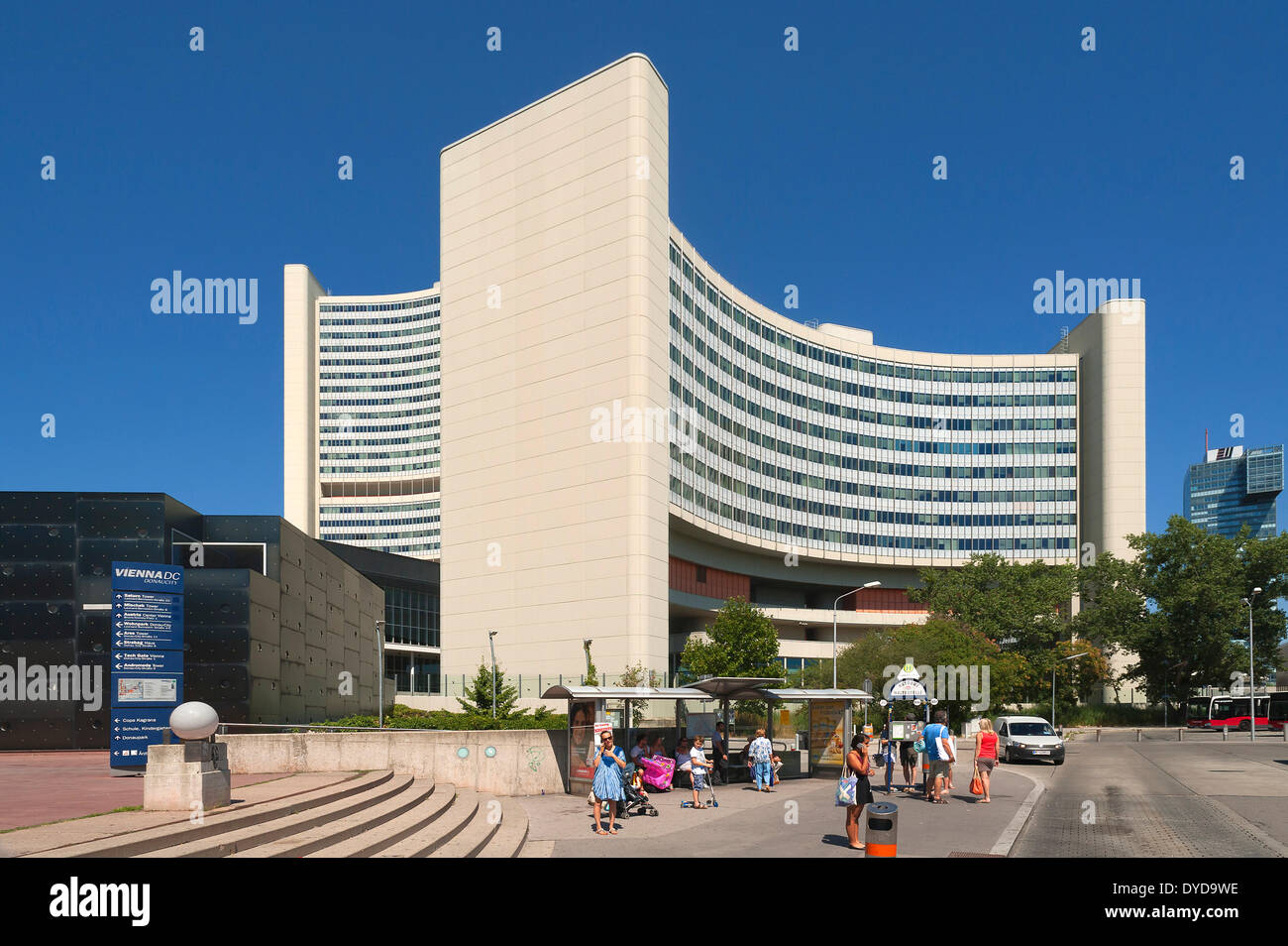 Vienna international centre vic hi-res stock photography and images - Alamy