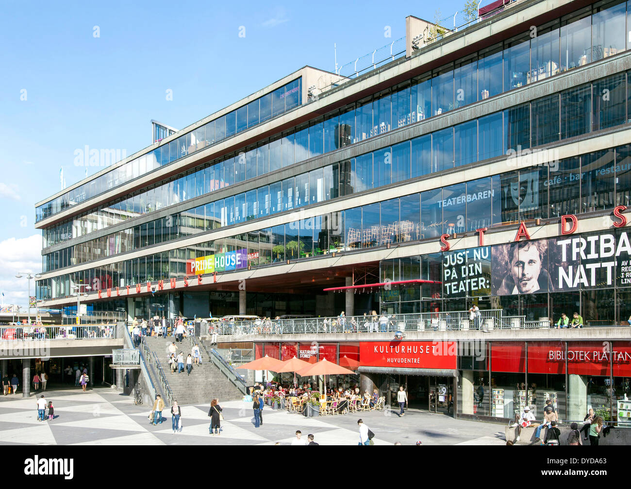Kulturhuset Cultural Centre, Sergels Torg, Norrmalm, Stockholm Stock ...