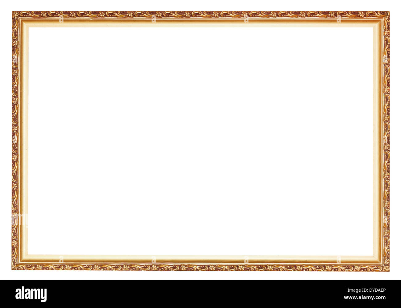 Gold frame cut out hi-res stock photography and images - Alamy