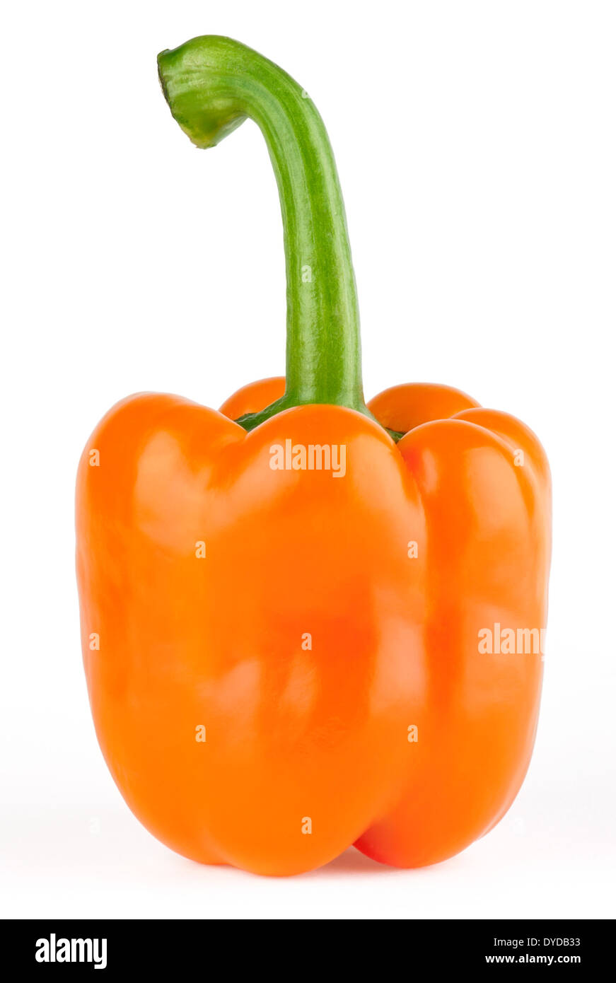 Pepper on white background Stock Photo - Alamy