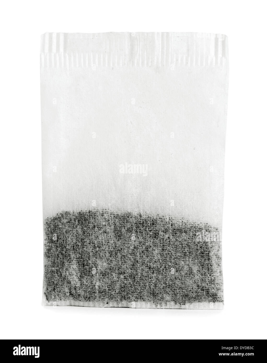 Tea bag closeup on white background Stock Photo - Alamy
