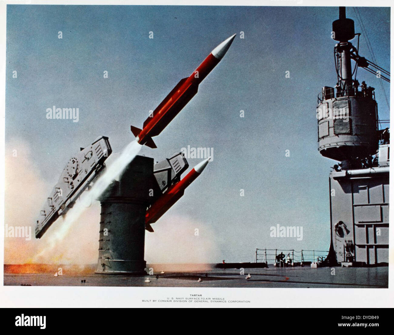 The Convair RIM-24 Tartar was a surface-to-air missile designed during ...