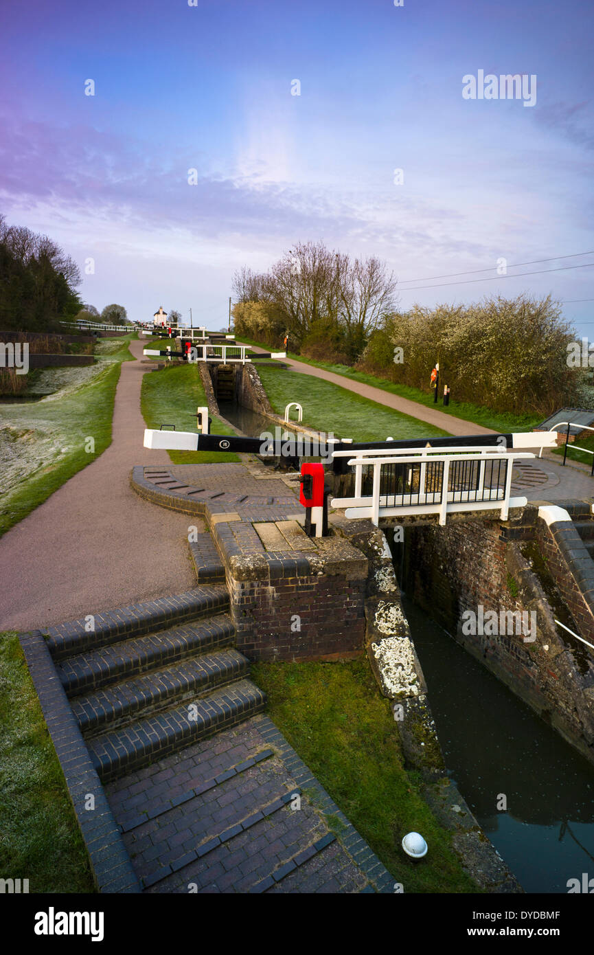 Foxton locks hi-res stock photography and images - Alamy