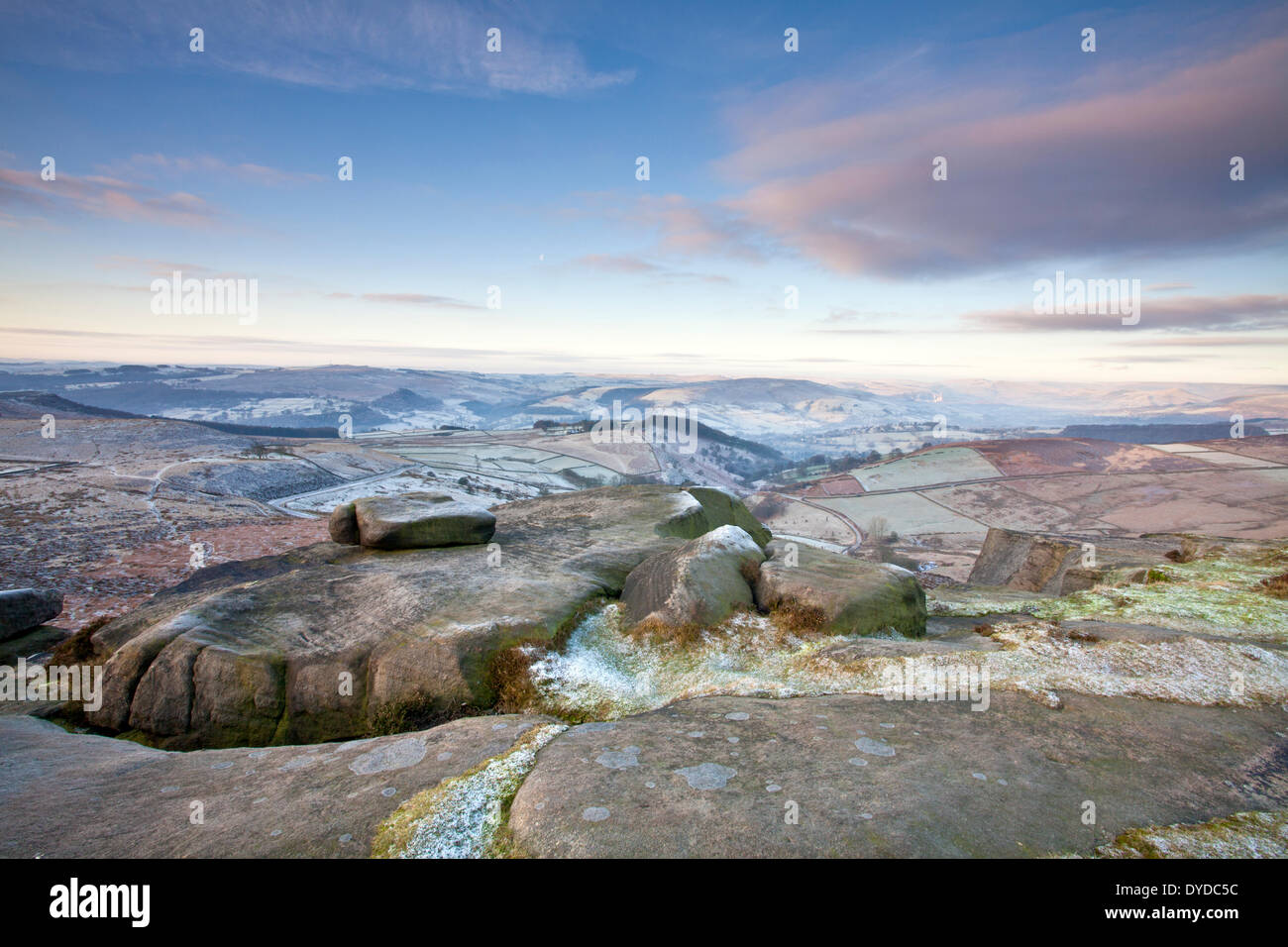 Frosty sunrise higger tor hi-res stock photography and images - Alamy