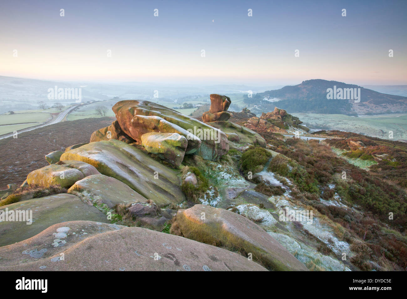 Ramshaw Rocks located between Buxton and Leek in the Peak District ...