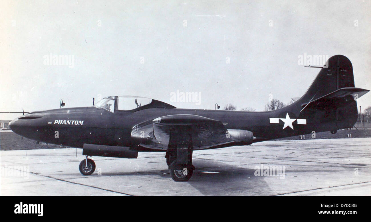 The McDonnell XFD-1 Phantom was a U.S. Navy experimental fighter ...