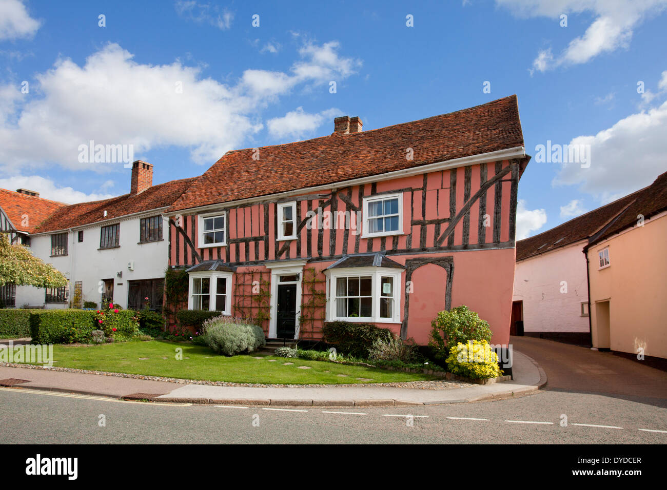 The village of Lavenham Stock Photo - Alamy
