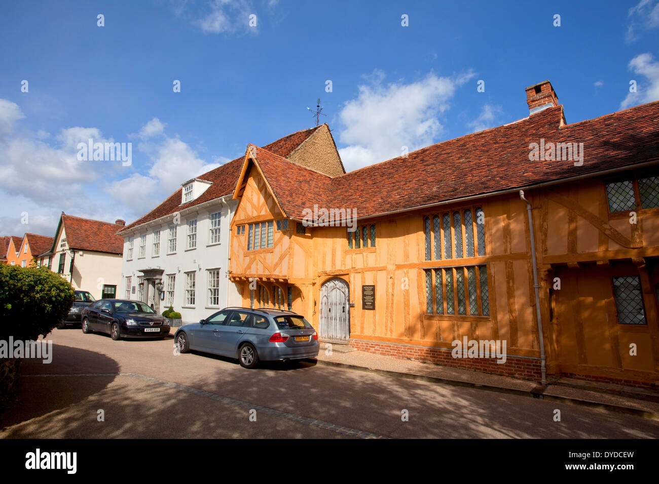 The village of Lavenham Stock Photo - Alamy