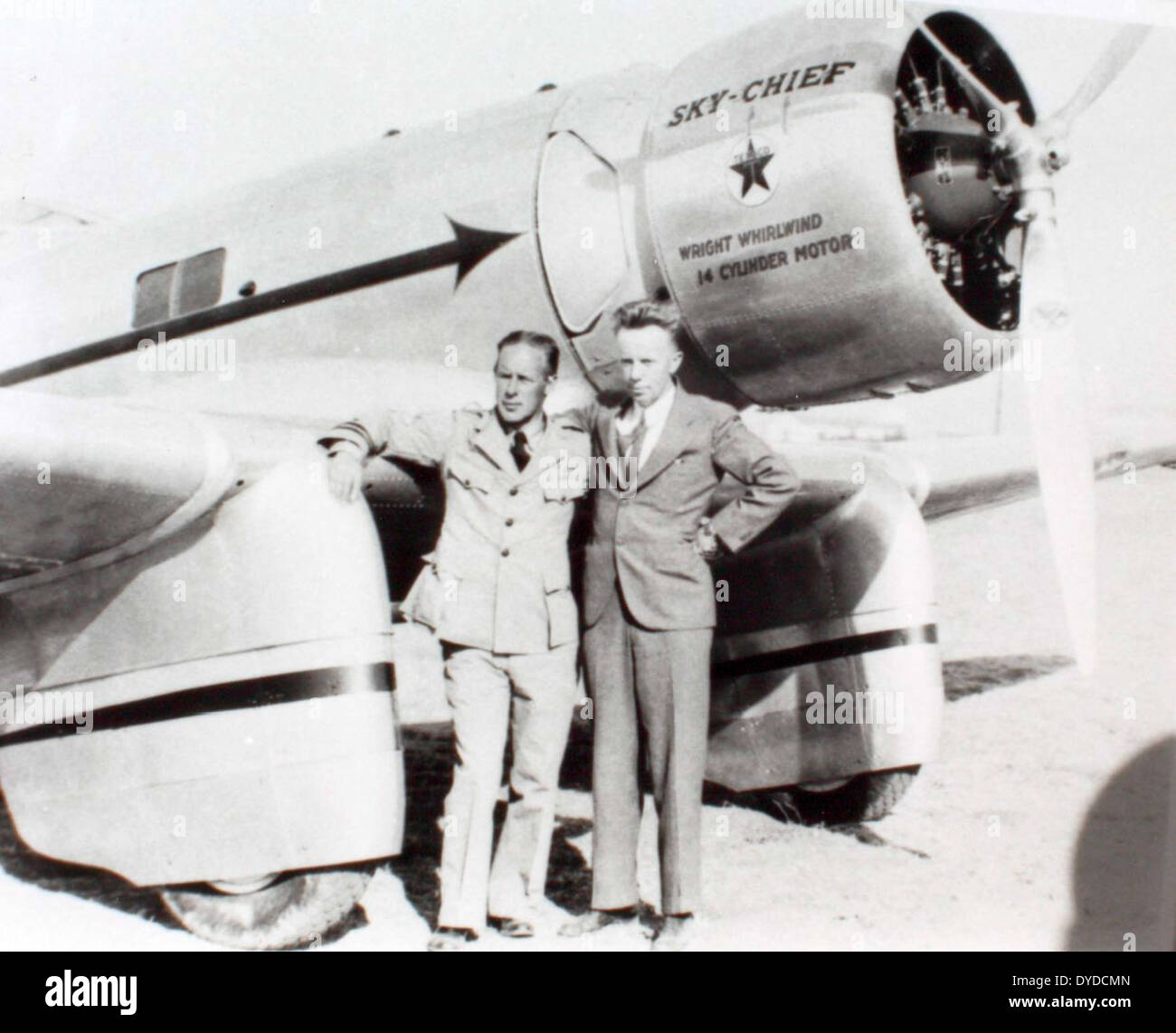 The Northrop Gamma 2A, piloted by Frank Hawks, was a prominent air ...