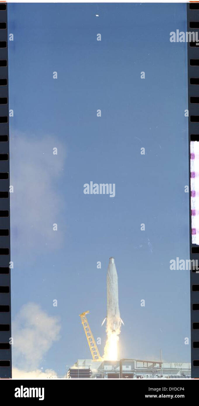 The Atlas ICBM (Intercontinental Ballistic Missile) was launched as ...