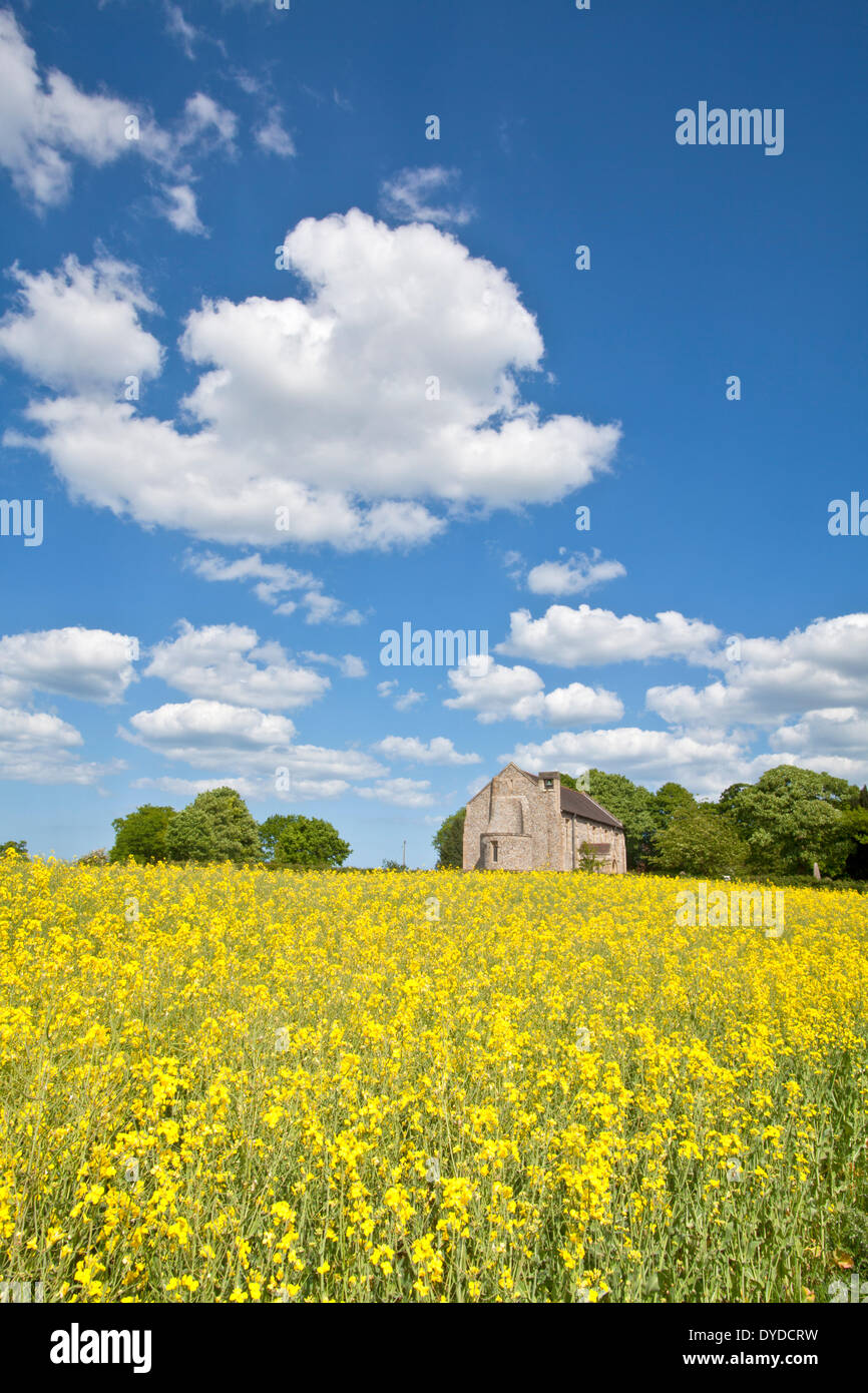 Dilham Church in the Norfolk countryside Stock Photo - Alamy