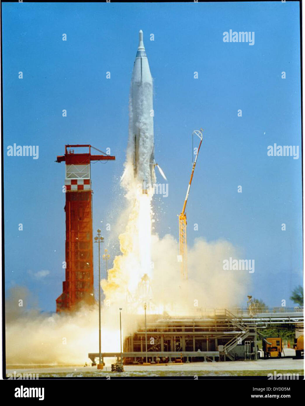 Atlas ICBM Launch Stock Photo - Alamy