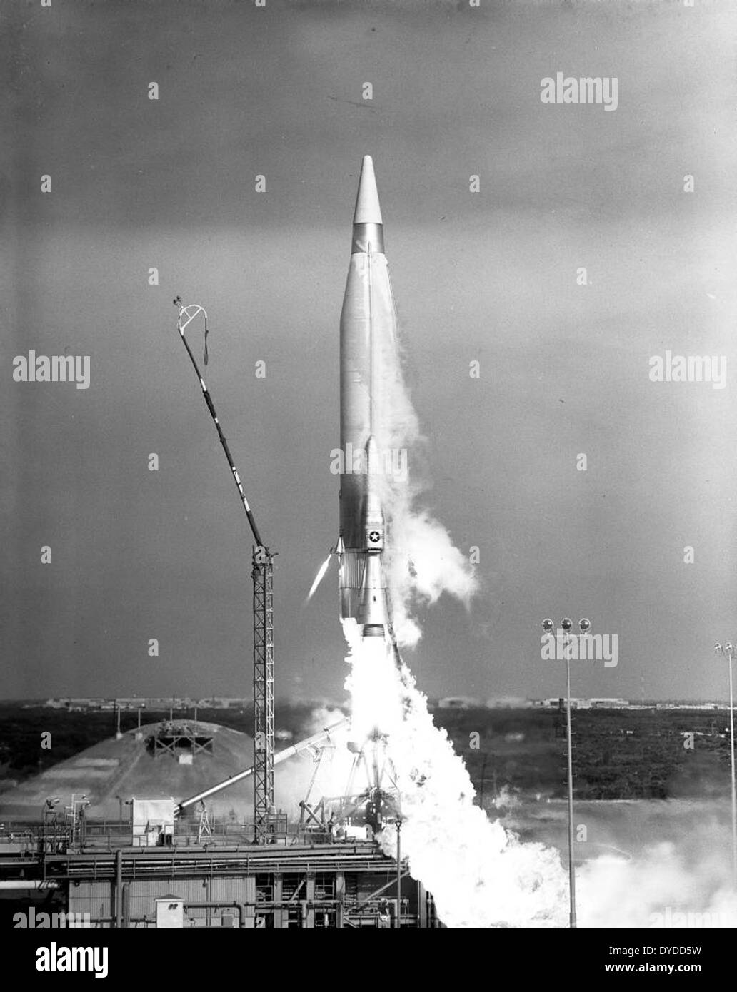 The Atlas ICBM, launched as part of the U.S. intercontinental ballistic ...