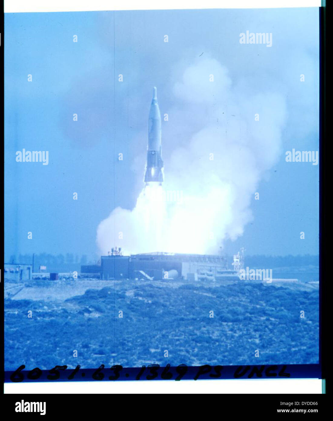 The Atlas ICBM (Intercontinental Ballistic Missile) was a key part of ...