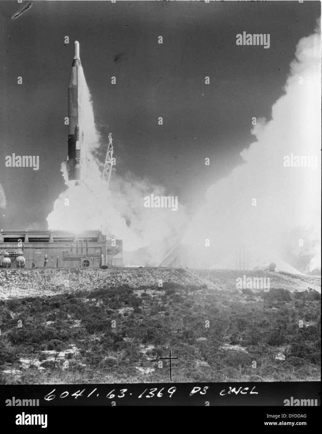 Atlas ICBM Launch Stock Photo - Alamy