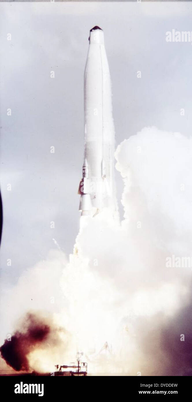 The Atlas 6D rocket launch was a key event in the U.S. space program ...
