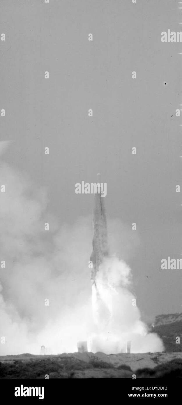 The Atlas 15F rocket was launched as part of the U.S. Air Force’s space ...