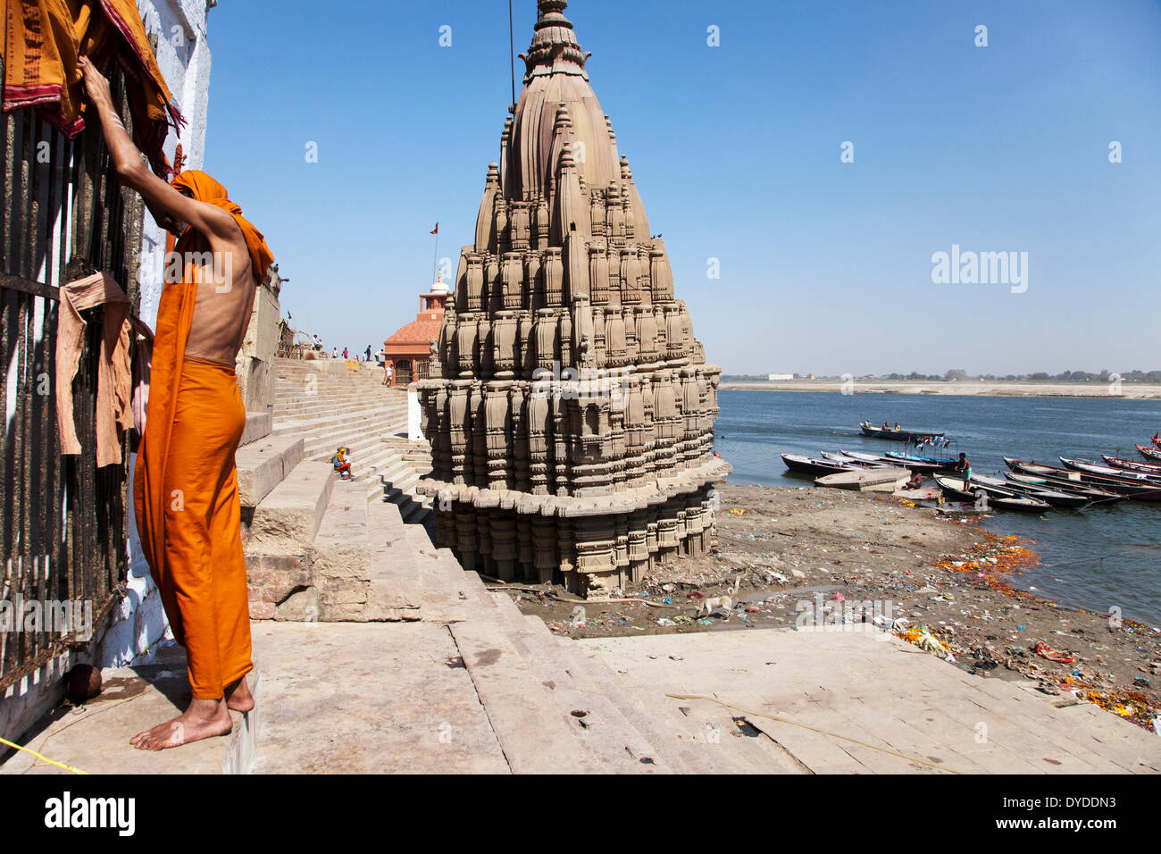 Ghats are riverfront steps hi-res stock photography and images - Alamy